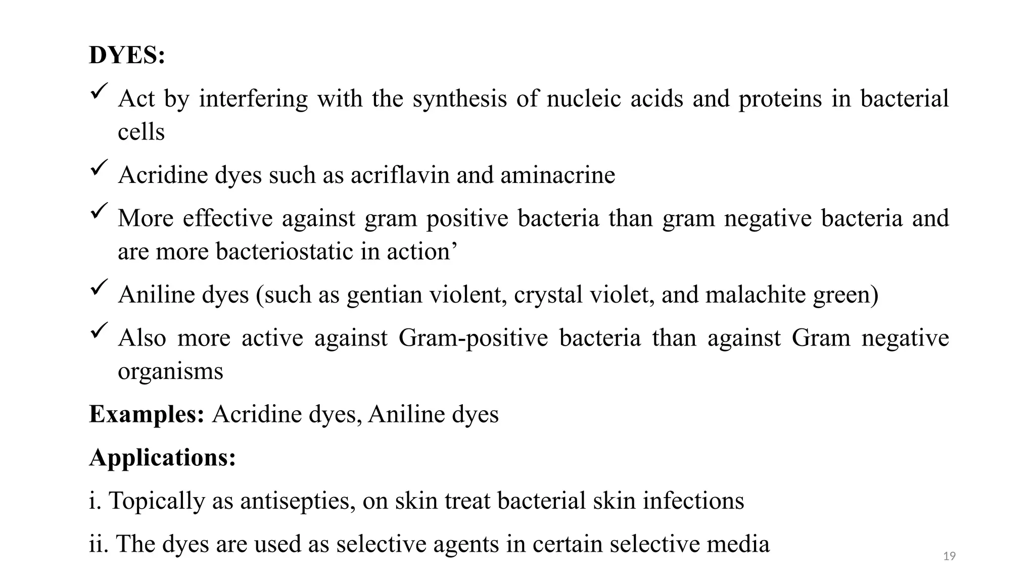 Classification and mode of action of disinfectants | PPTX