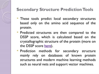 Protein structure prediction and classification.pptx