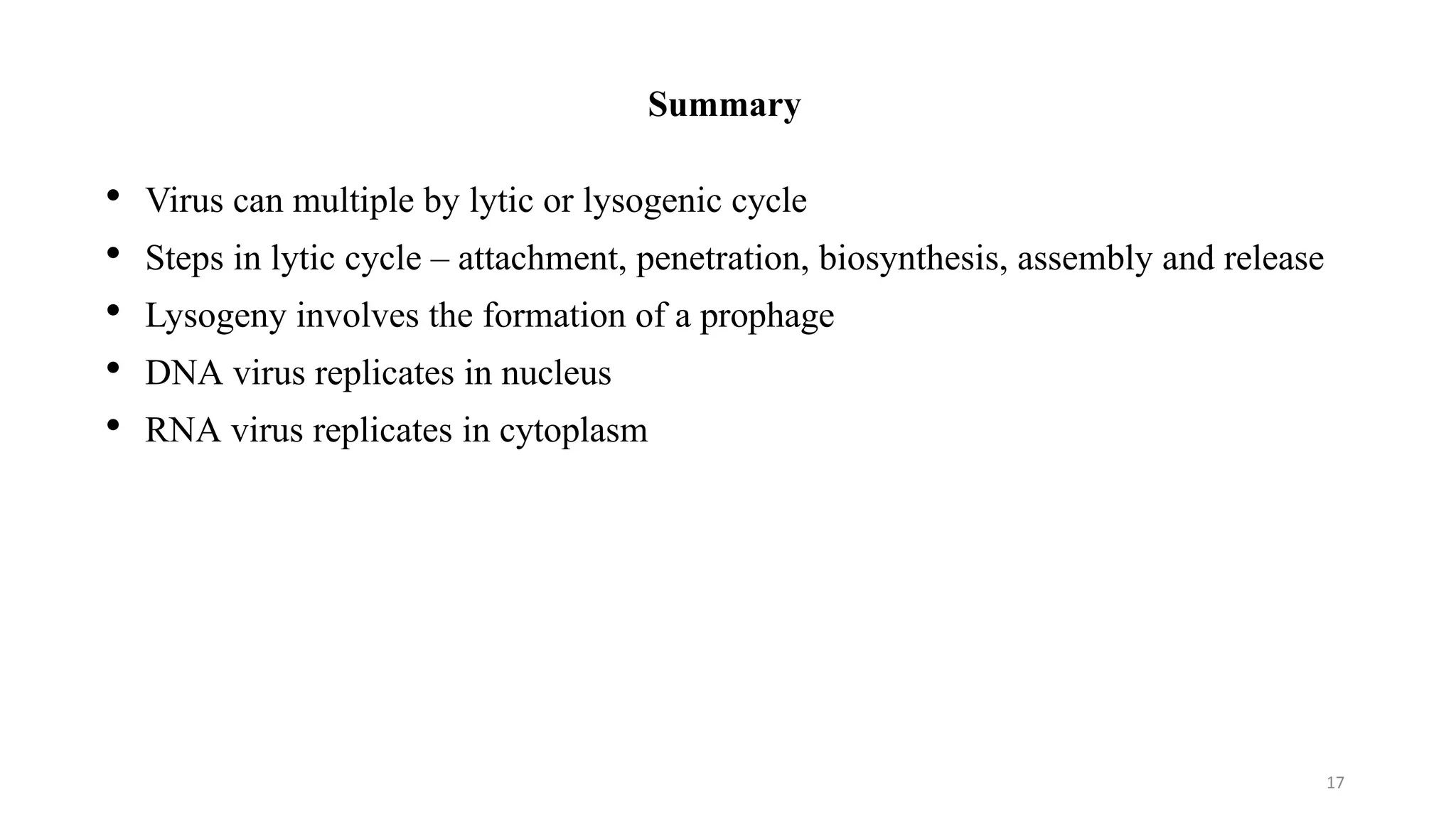 A complete overview of Replication in viruses | PPT