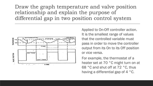 TWO POSITION CONTROL FOR CONTROL ENGINEERING | PPTX
