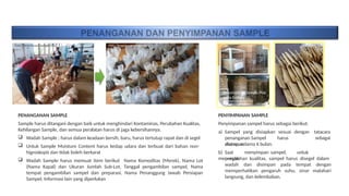 3a. SAMPLING, PREPARASI DAN ANALISA.pptx