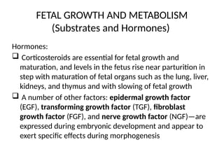 3. Fetal Development and Physiology.pptx