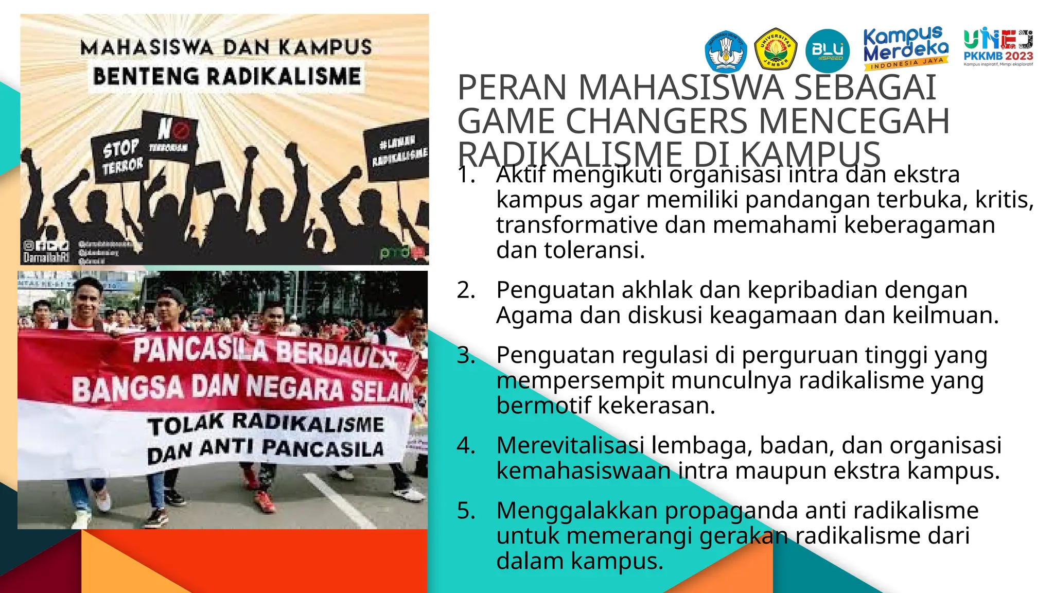 PPT Anti Intoleransi dan Radikalisme untuk Mahasiswa | PPTX