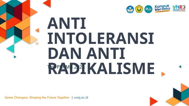 PPT Anti Intoleransi dan Radikalisme untuk Mahasiswa | PPTX