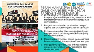 PPT Anti Intoleransi dan Radikalisme untuk Mahasiswa | PPTX