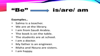 MATERI SIMPLE PRESENT TENSE (IS, AM, ARE) | PPTX