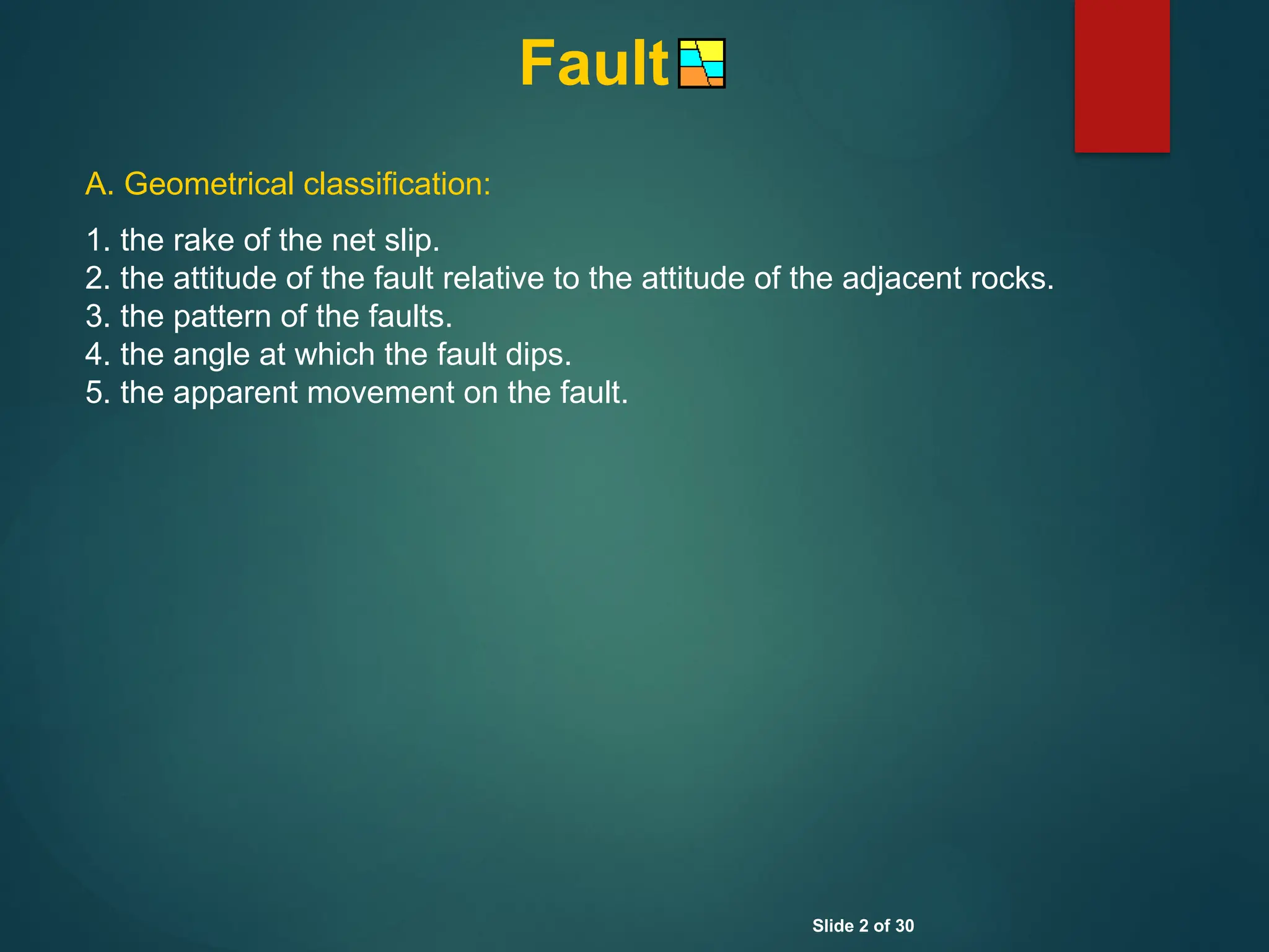 3. Classification of faults and Field Recognition of faults | PPTX