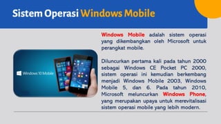 Pemrograman Aplikasi Mobile - 3 Alat dan Lingkungan Pemrograman Mobile | PPT