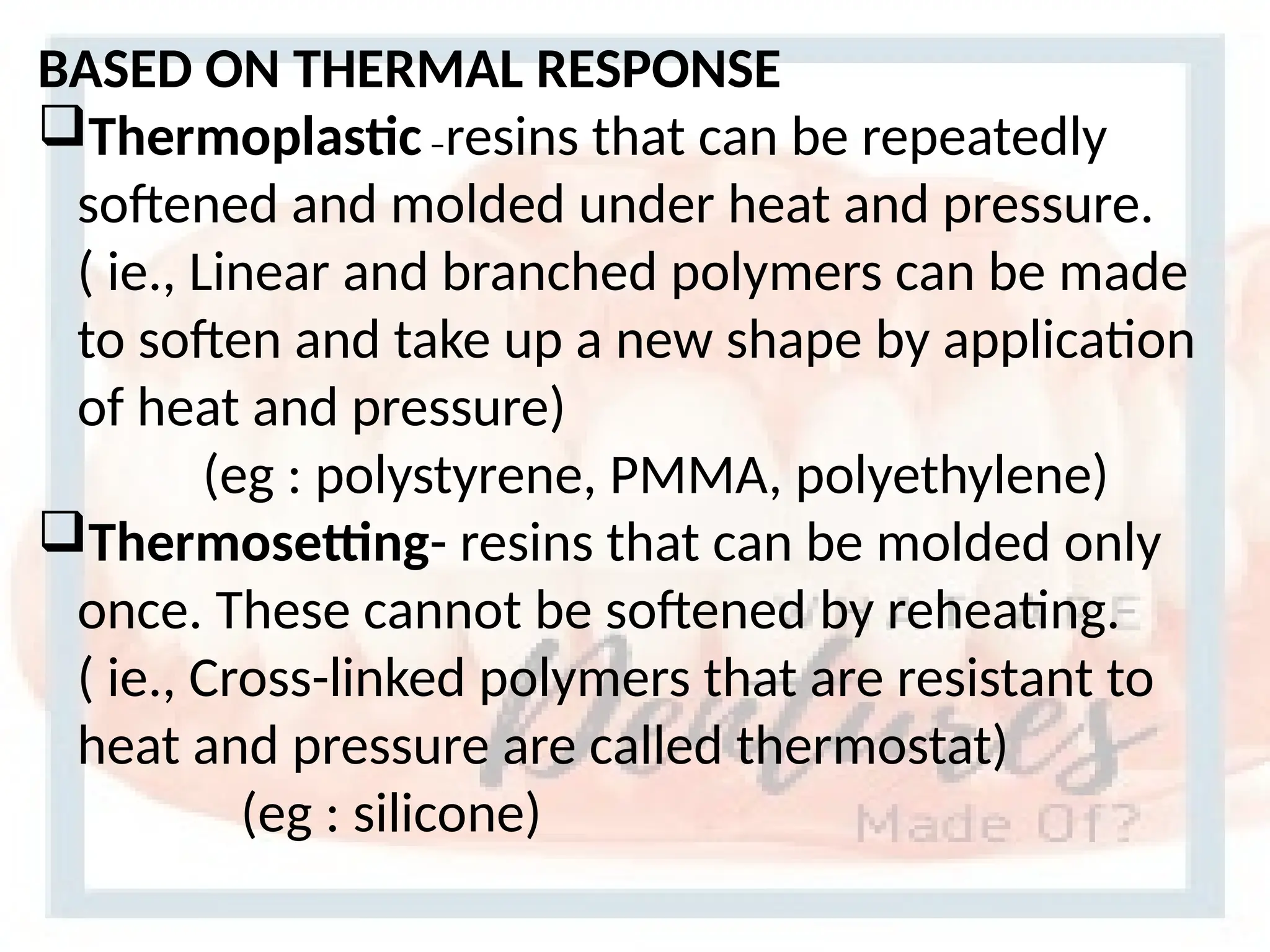 Denture base resins- Dental materials prosthodontics | PPTX