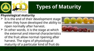 Crop Science 3: Post-harvest handling technology | PPTX