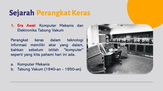 Konsep Teknologi - 3 Perangkat Keras (Hardware) | PDF