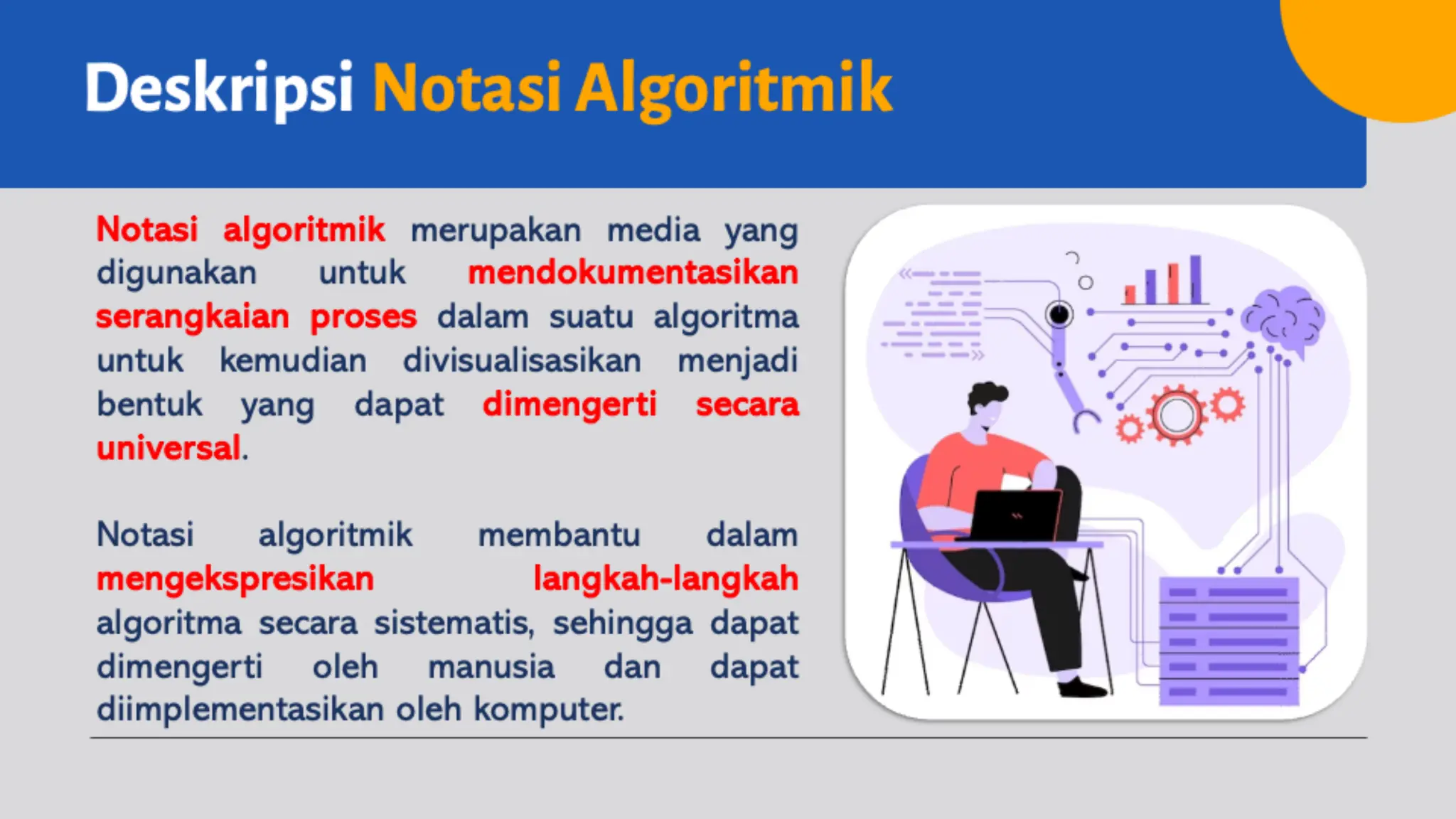 Dasar-Dasar Pemrograman - 3 Notasi Algoritmik | PDF