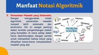 Dasar-Dasar Pemrograman - 3 Notasi Algoritmik | PPT