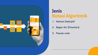 Dasar-Dasar Pemrograman - 3 Notasi Algoritmik | PPT