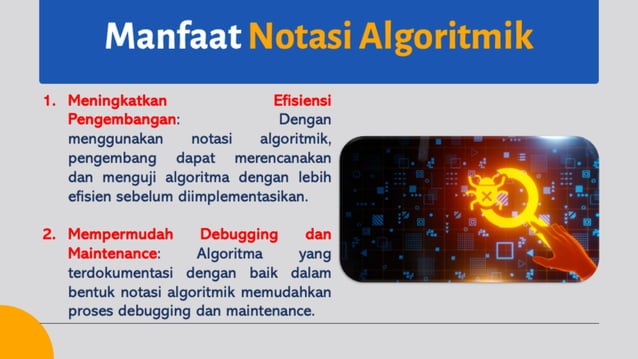 Dasar-Dasar Pemrograman - 3 Notasi Algoritmik | PPT