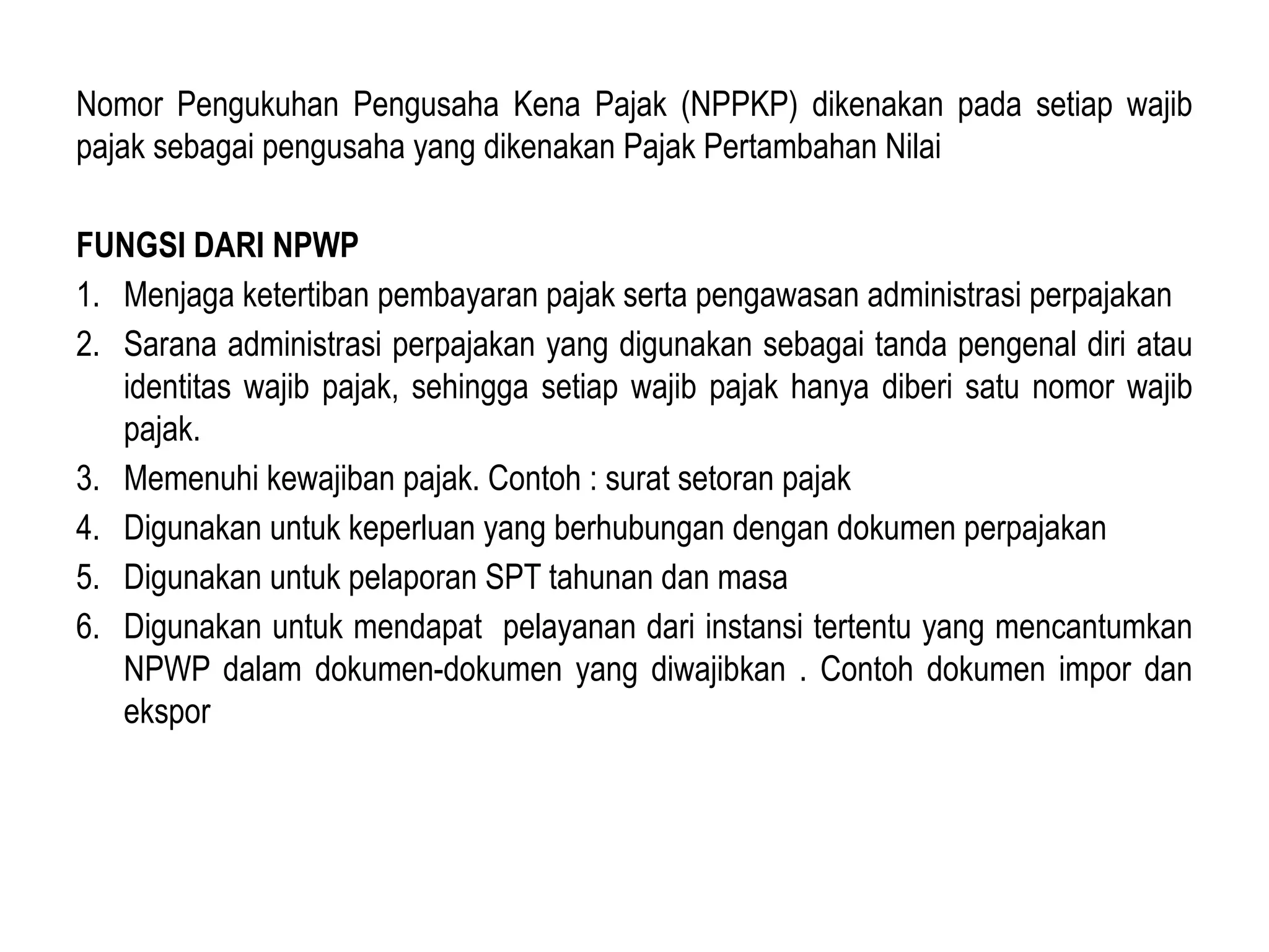 3. NPWP Dalam Perpajakkan Kelas XI SMK.pptx