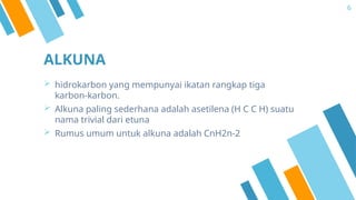 3. Alkena dan Alkuna kimia farmasi mengnai | PPT