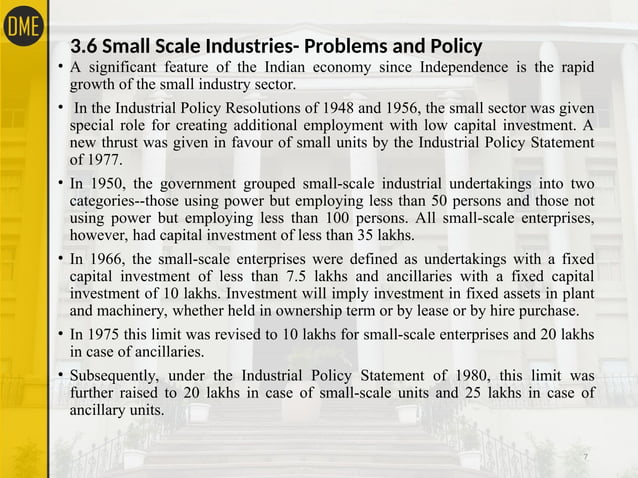 3.6 Small Scale Industries.ppt- Small scale Industries | PPT