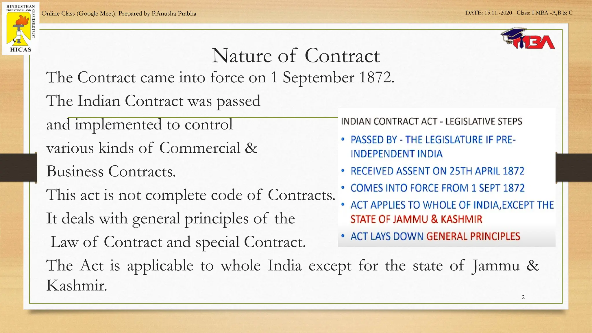 3. Nature & Classification of Contracts.pptx
