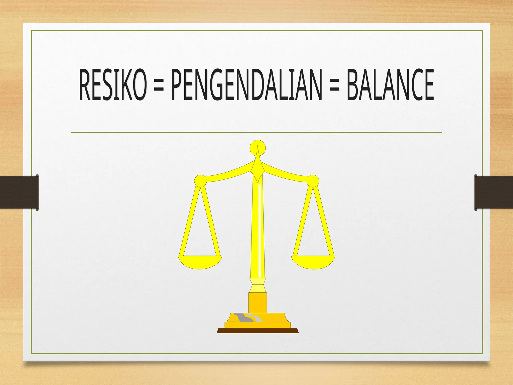 Manajemen risiko >Tujuan utama manajemen risiko adalah mengurangi atau ...