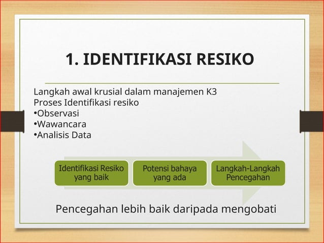Manajemen risiko >Tujuan utama manajemen risiko adalah mengurangi atau meminimalkan dampak ...