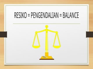 Manajemen risiko >Tujuan utama manajemen risiko adalah mengurangi atau ...