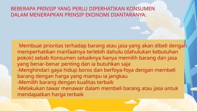 Tugasku Ekonomi dengan judul Tindakan Ekonomi.pptx