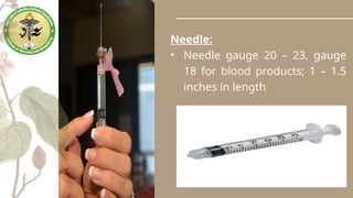 Intramuscular Injection Powerpoint presentation | PPTX