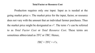 3. PROFIT MAXIMISATION WITH ONE INPUT AND.pptx