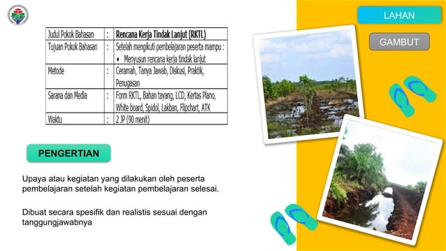 Materi Pelatihan Penunjang Lahan Gambut.pptx