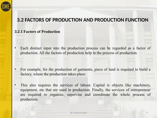 3.2.pptx-FACTORS OF PRODUCTION AND PRODUCTION FUNCTION | PPTX