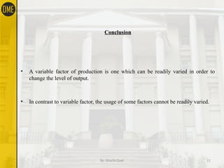3.3.pptx-FIXED AND VARIABLE FACTORS IN PRODUCTION | PPTX