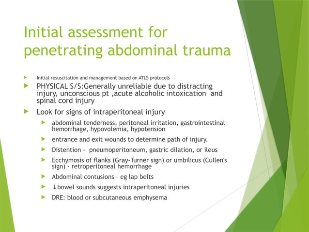 3.abdominal trauma (1).pptx notes | PPT