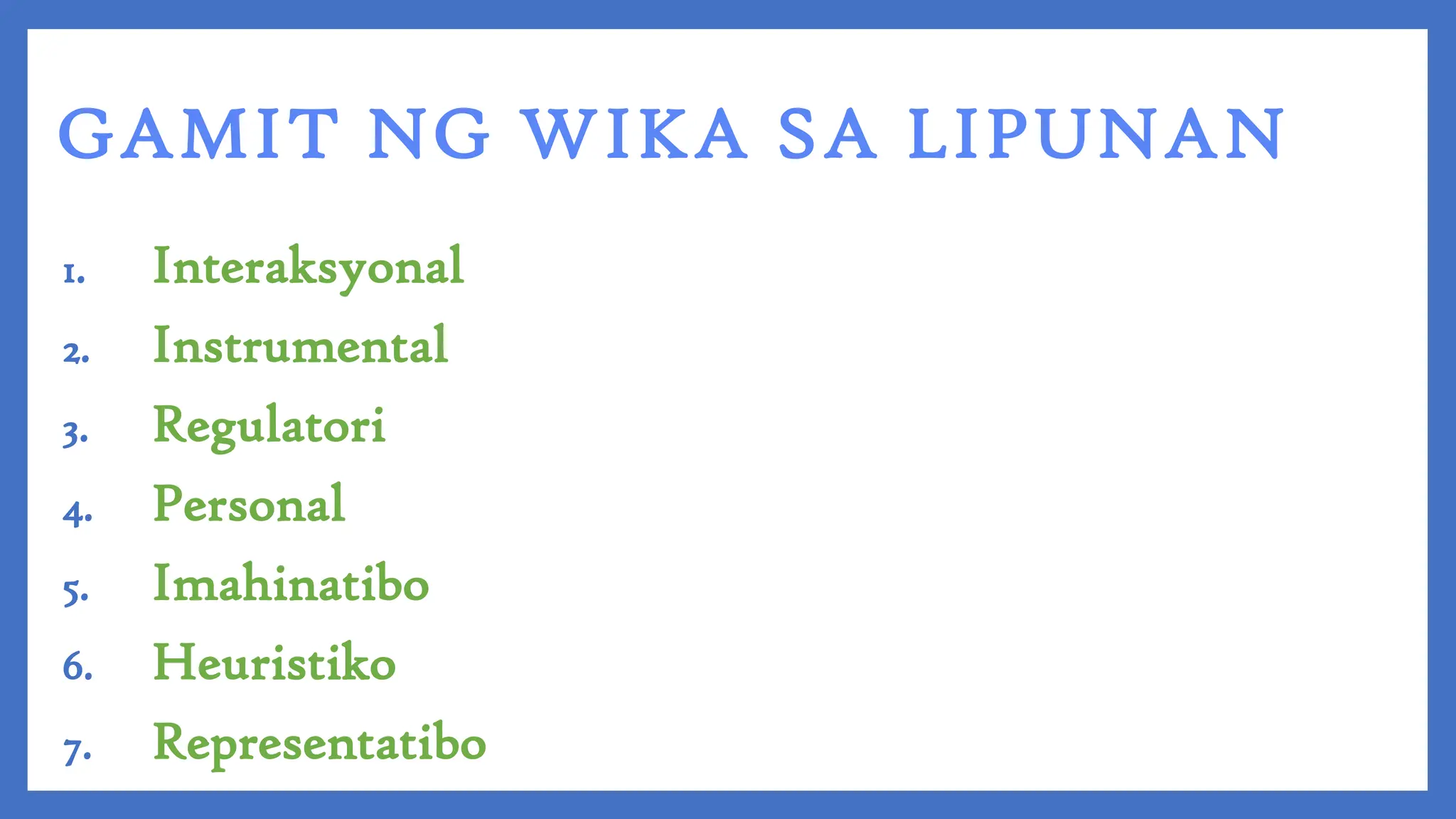 3. GAMIT NG WIKA SA LIPUNAN.pptx WEEK 4 - FIL 123.pptx pagsasalin sa ...