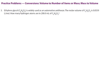 The Molar Volume of Gases . | PPTX