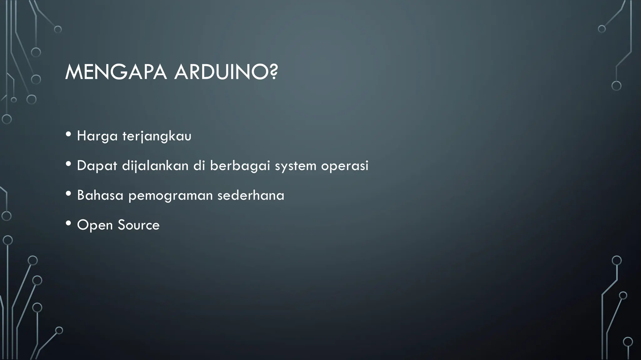 MIKROKONTROLLER PERTEMUAN 2 - PENGENALAN ARDUINO | PPTX