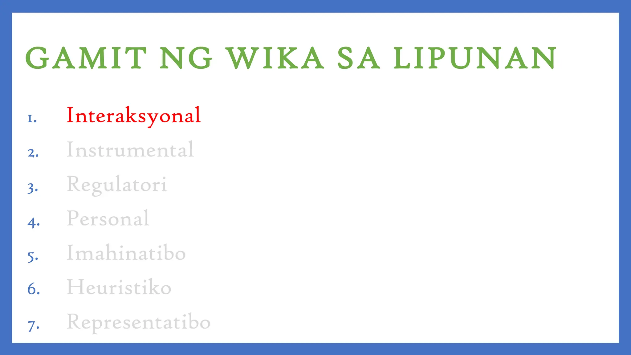 3. GAMIT NG WIKA SA LIPUNAN.pptx KOMUNIKASYON AT PANANALIKSIK | PPTX