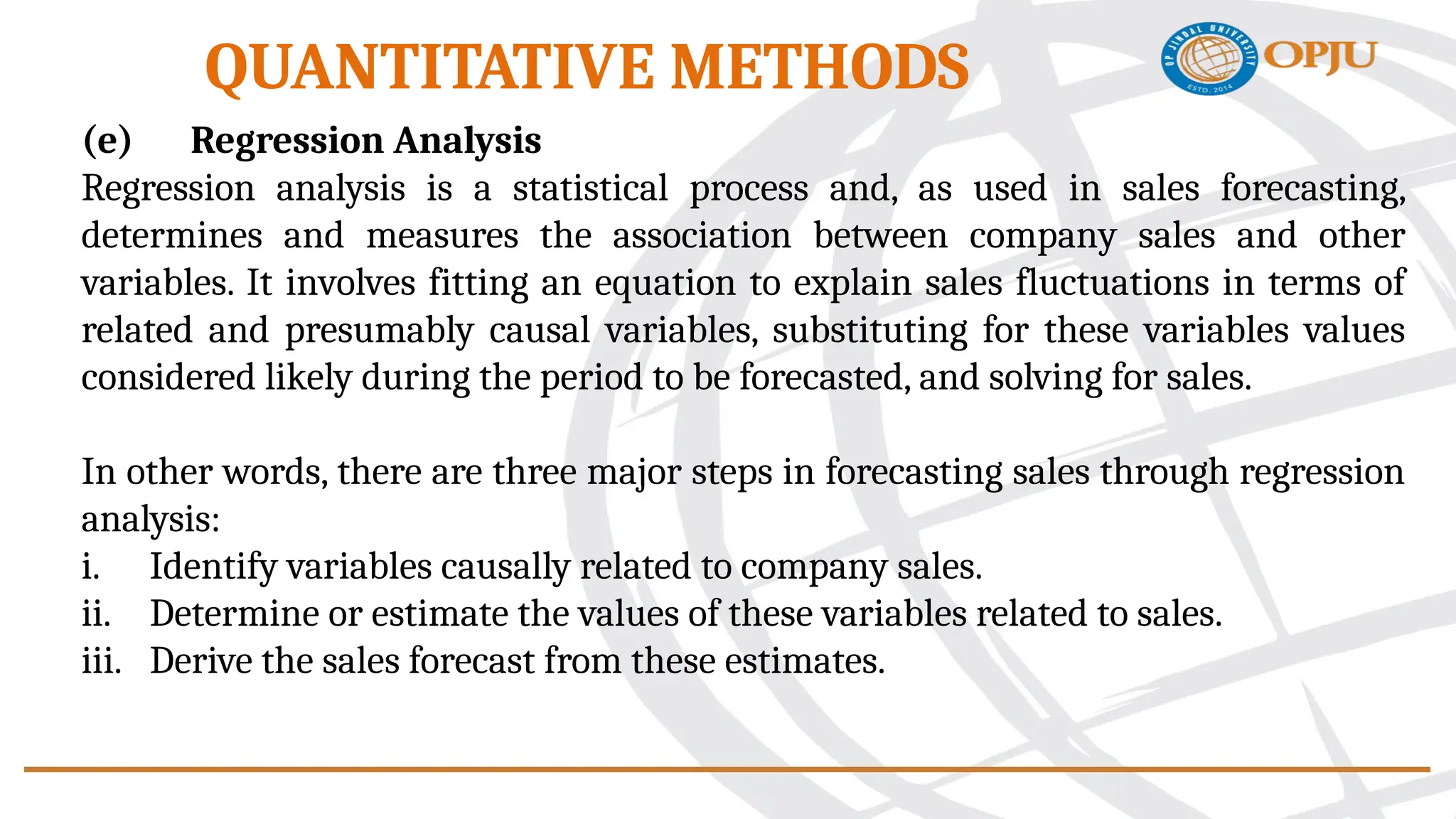 Sales Forecasting Techniques In Sales Management Ppt
