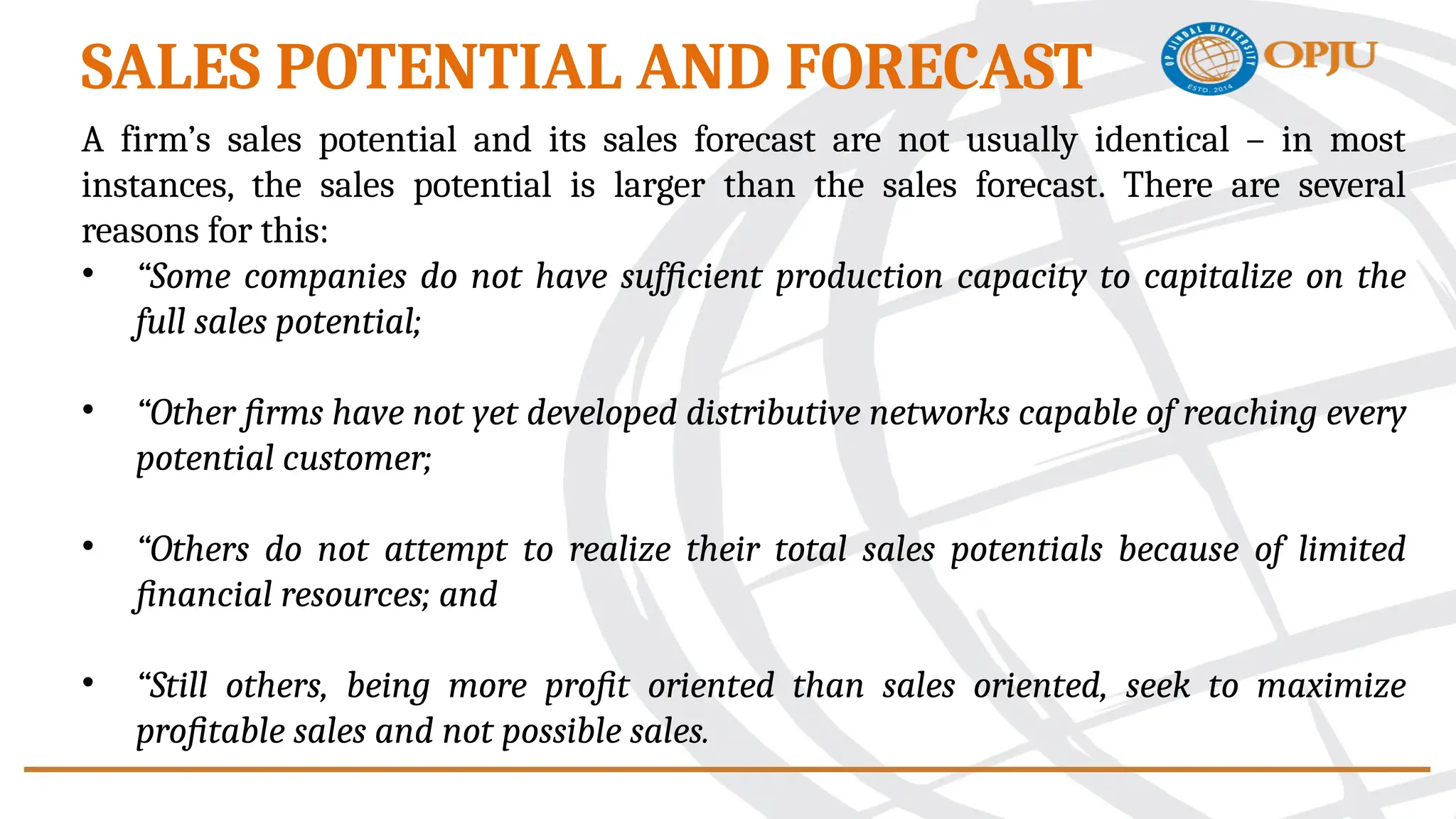 Sales Forecasting Techniques in Sales Management | PPT