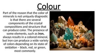 3. Characteristics & Properties of Minerals.pptx