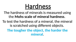 3. Characteristics & Properties of Minerals.pptx