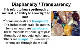 3. Characteristics & Properties of Minerals.pptx