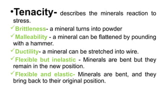 3. Characteristics & Properties of Minerals.pptx