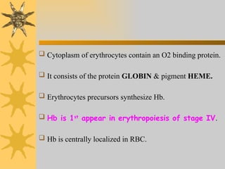 3.hemoglobin PRESENTATION POWER POINT PPT | PPTX