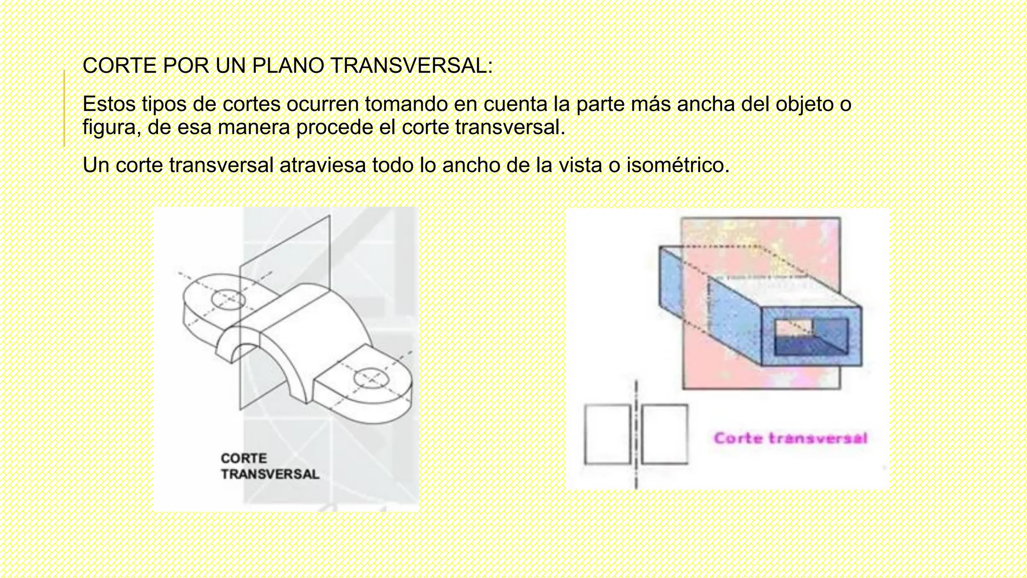Cortes en planos, definicion y características | PDF
