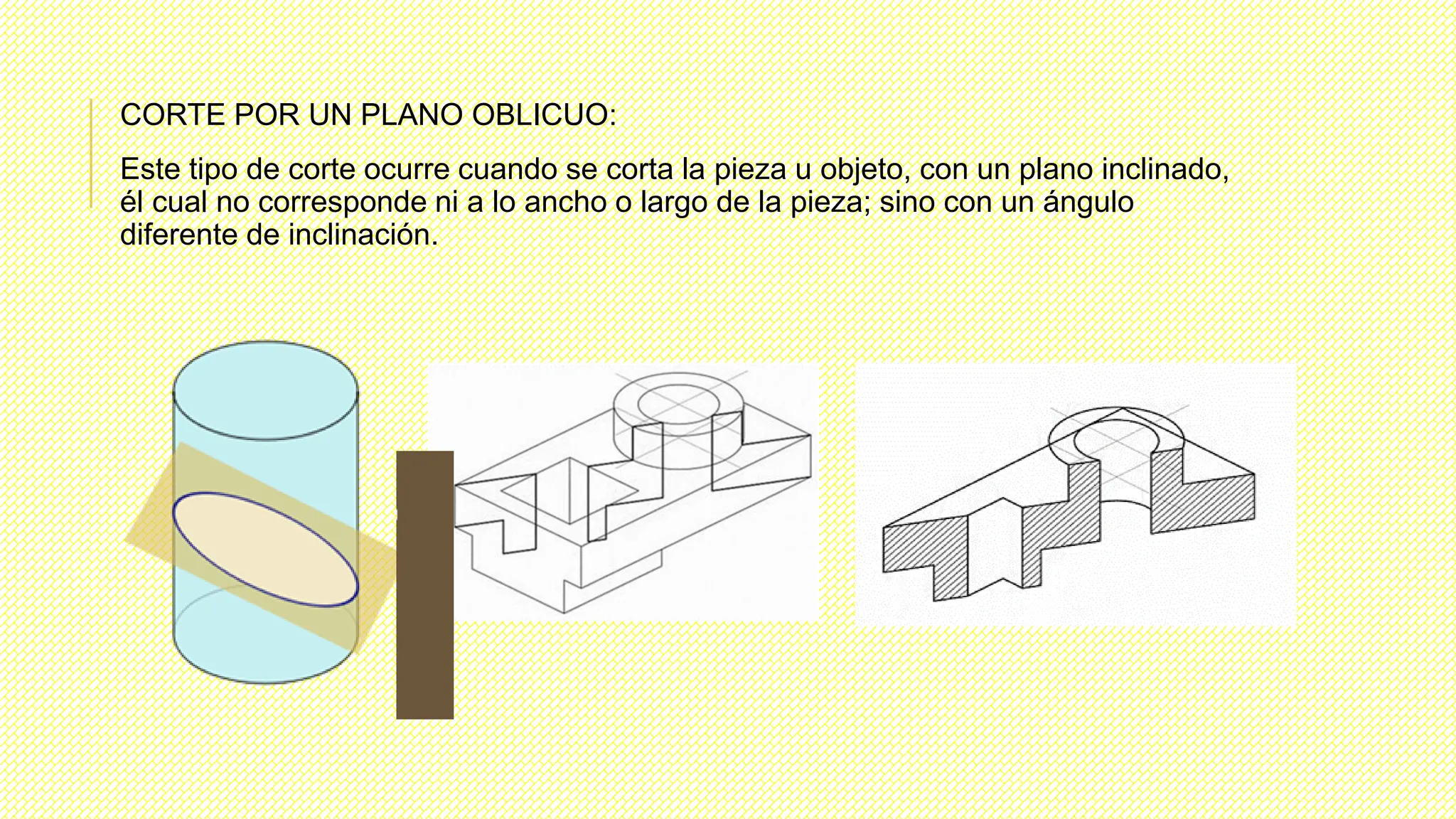 Cortes en planos, definicion y características | PPT