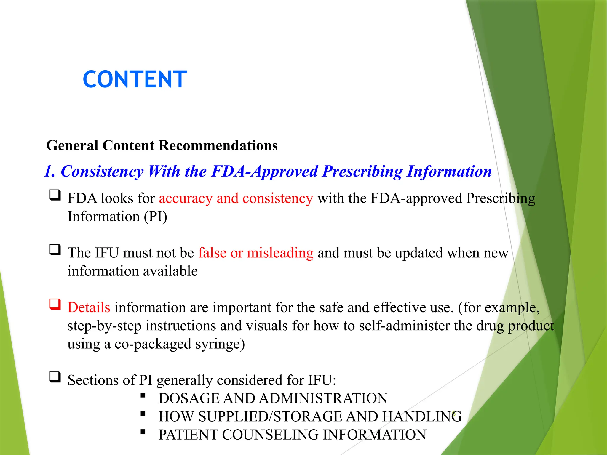 Patient Labeling for Human Prescription Drug and Biological Products | PPTX