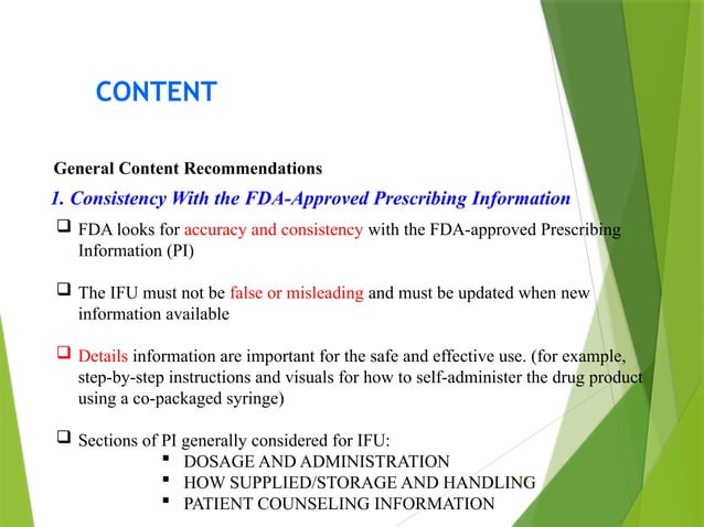 Patient Labeling for Human Prescription Drug and Biological Products | PPT