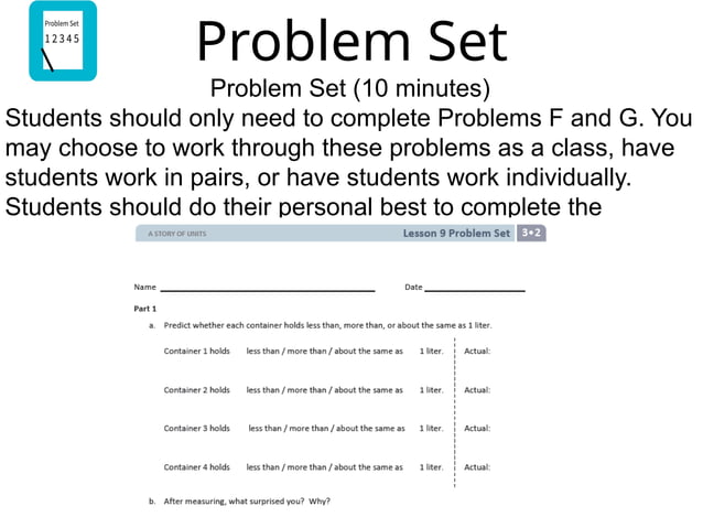 Eureka Grade 3 Module 2 Lesson09 Slides pptx | PPTX