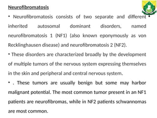 3. Phacomatoses in processes and mechanisms of diseases.pptx